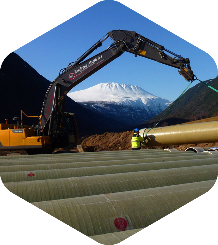 Development and construction - Tinfos